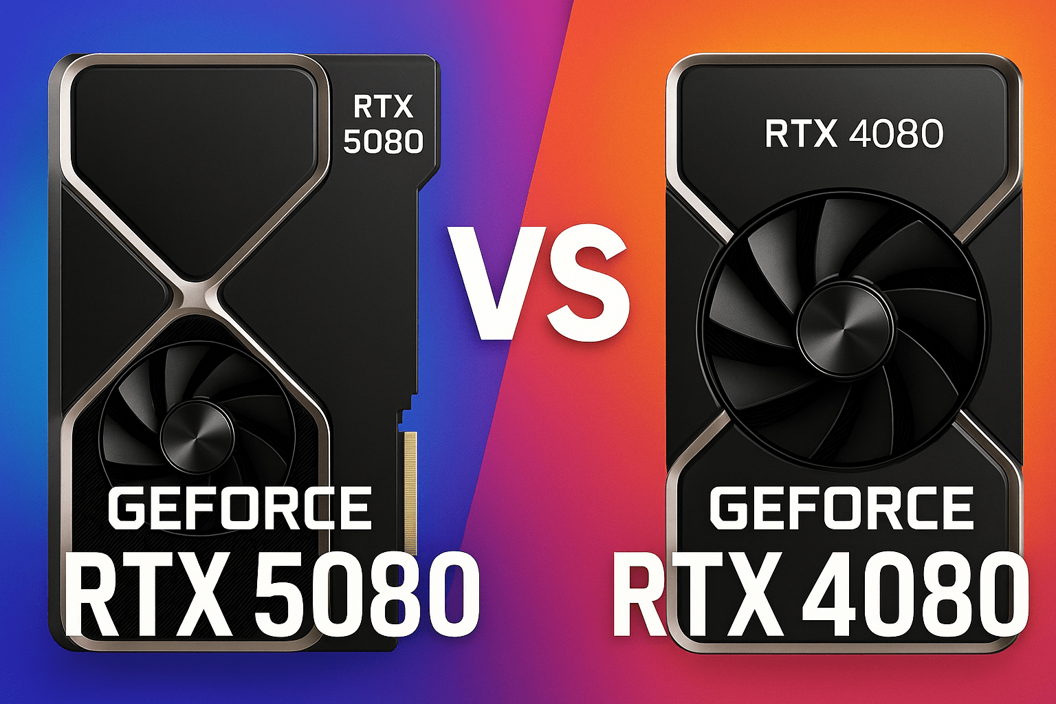 GeForce RTX 5080 vs RTX 4080 – Complete Comparison
