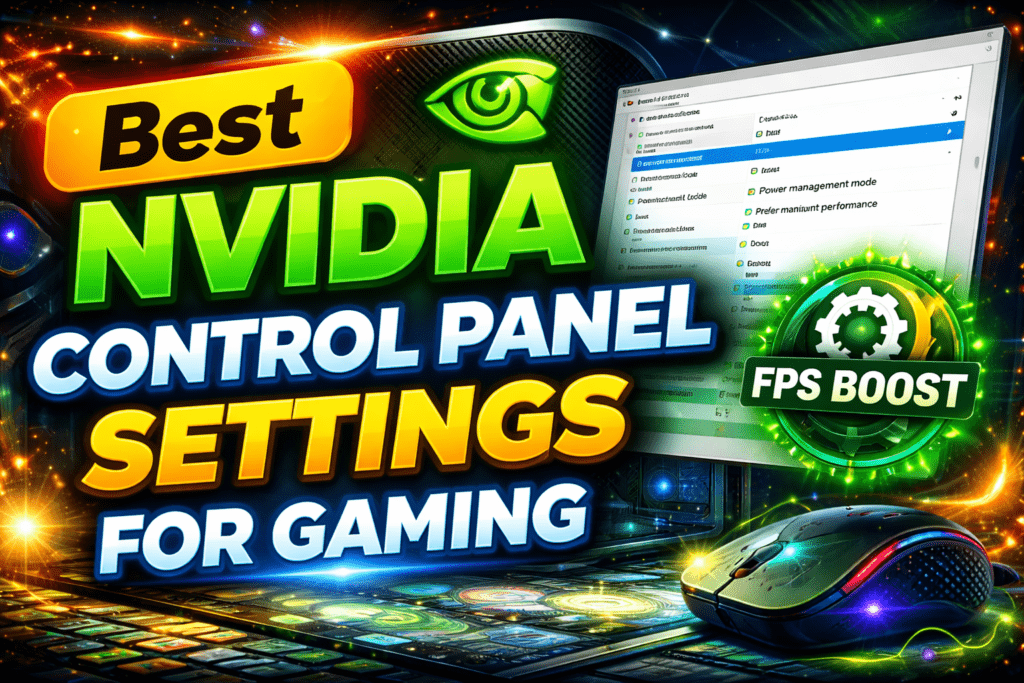 Best NVIDIA Control Panel Settings for Gaming (Max FPS 2025)